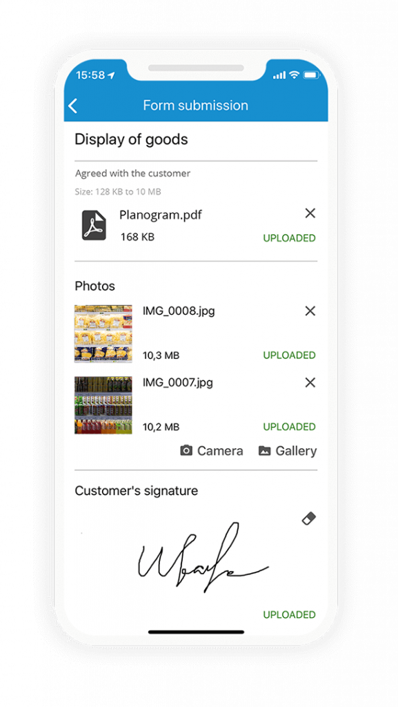Merchandising mobile app and GPS tracking solution – B2Field