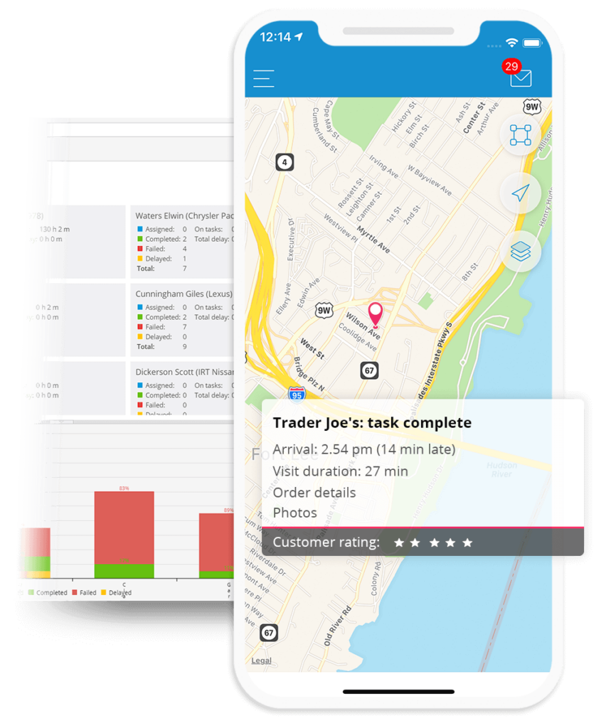 GPS tracking: reporting and work quality – B2Field